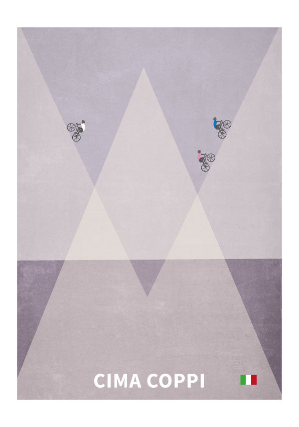 Cima Coppi poster - Giro d’Italia – Paperago