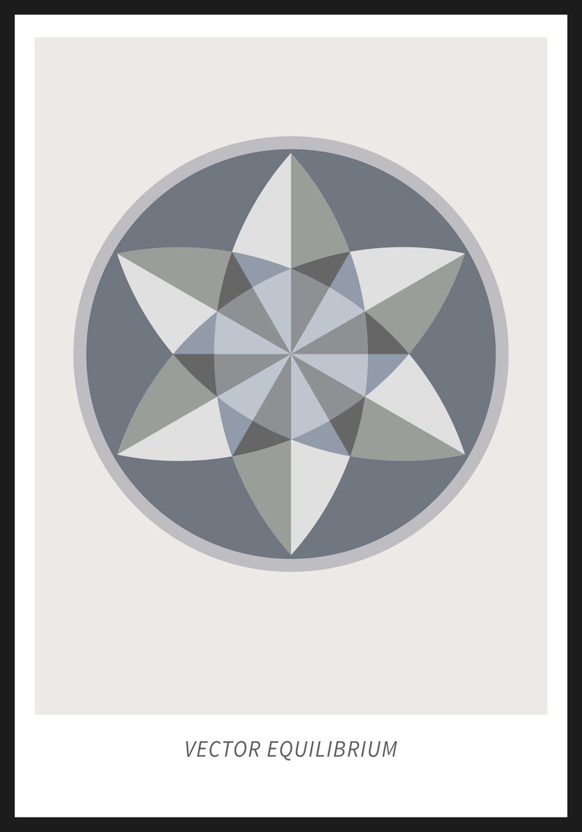 VECTOR EQUILIBRIUM SYMBOL ROUND – Paperago